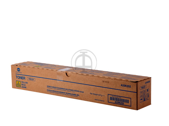 Konica Minolta A33K252 pour Konica Minolta BizHub C454 TONER JAUNE ...