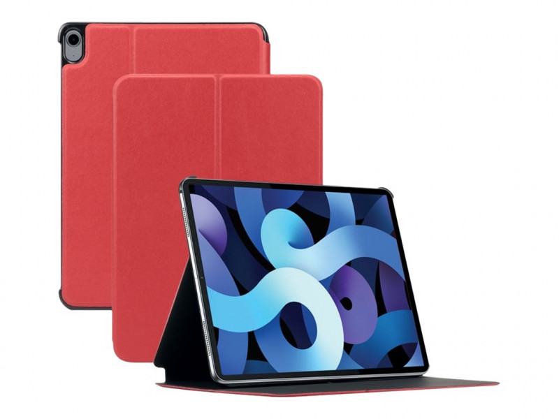 Mobilis : ORIGINE FOLIO CASE IPAD AIR 4 10.9IN 2020 RED HARD SHELL