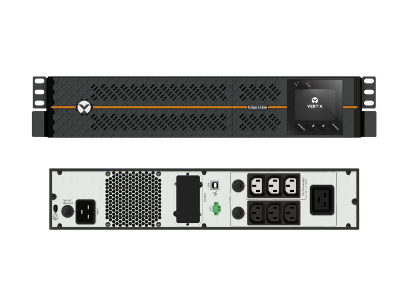 Vertiv : LIEBERT EDGE 1PH UPS LI-ION 2.2 KVA INPUT PLUG IEC60320 C20 INLE