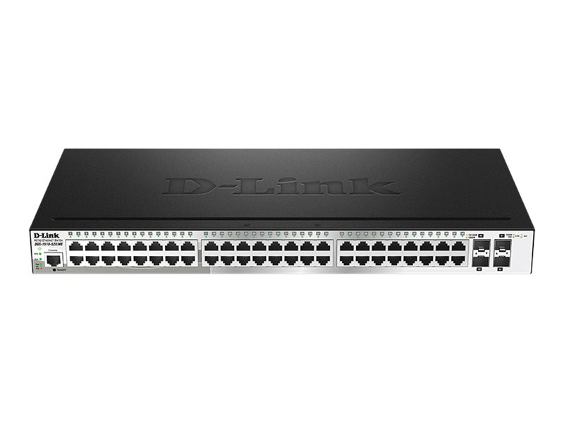 D-Link : 52-PORT SMART SWITCH GIGABIT STACKABLE 4X SFP+