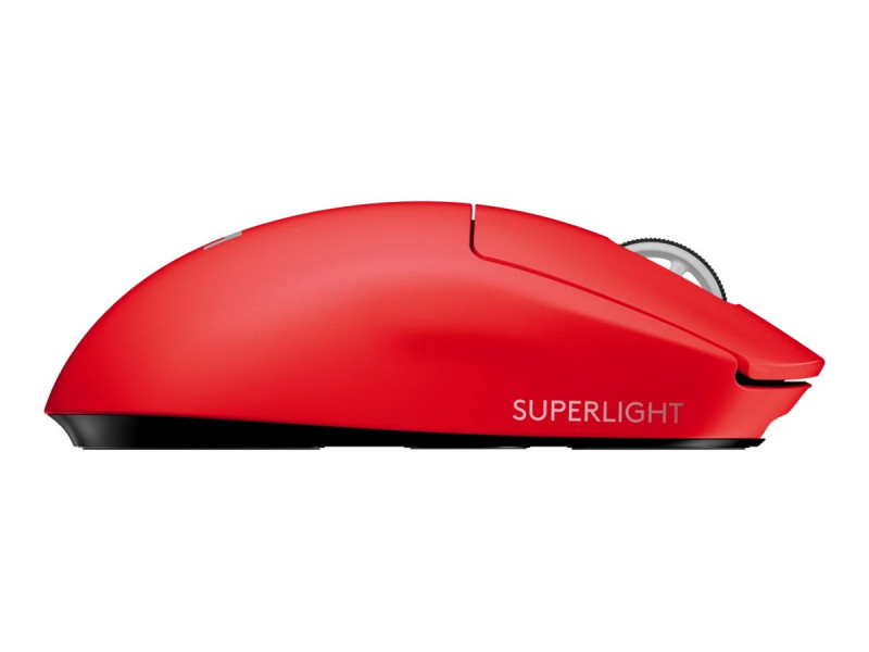 Logitech : PRO X SUPERLIGHT WRLS G MOUSE RED - EWR2-934