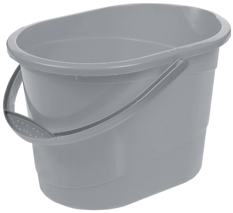 keeeper Seau de ménage "thies", ovale, 13 litres, nordic-
