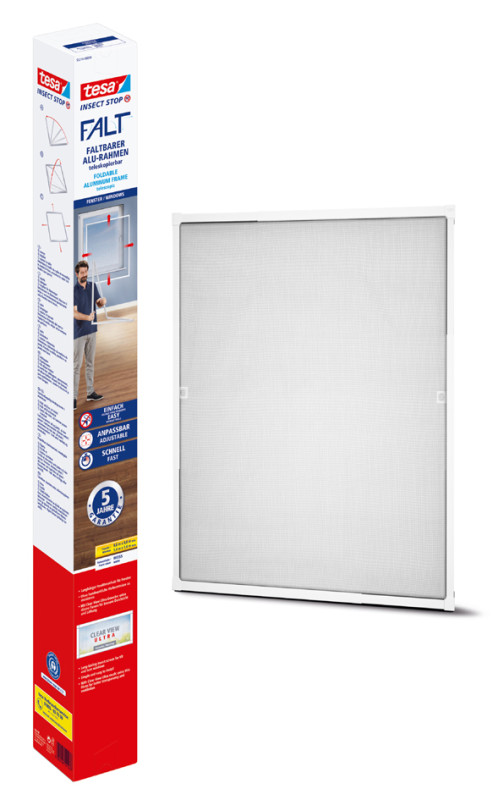 tesa Moustiquaire pour fenêtre ALU FALT, anthracite
