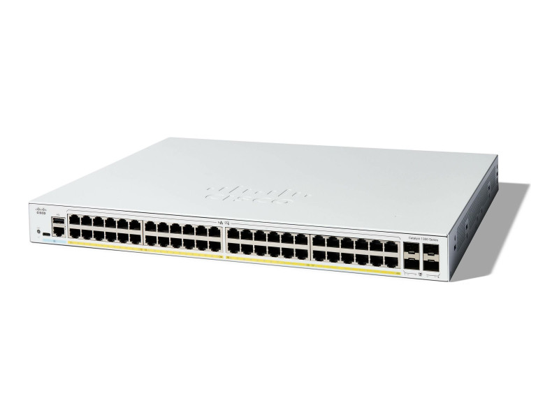 Cisco : CATALYST 1300 48-PORT GE FULL POE 4X1G SFP