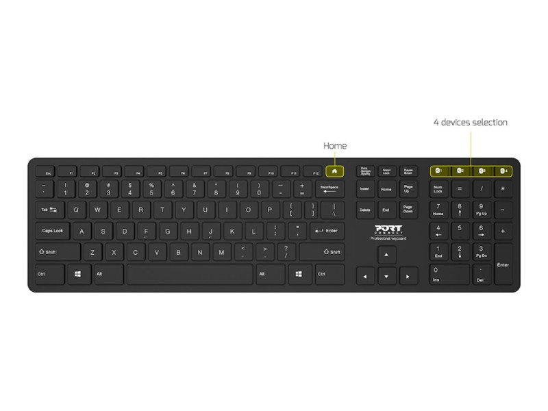 Port Technology : UK KEYBOARD OFFICE PRO BLUETOOTH