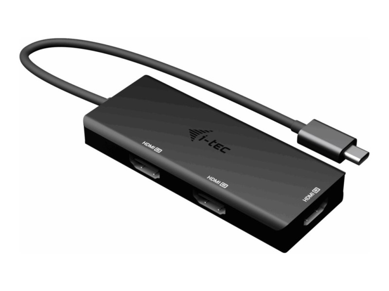 I-Tec : I-TEC USB-C 3X 4K HDMI ADAPTER VIDEO ADAPTER PD 100W