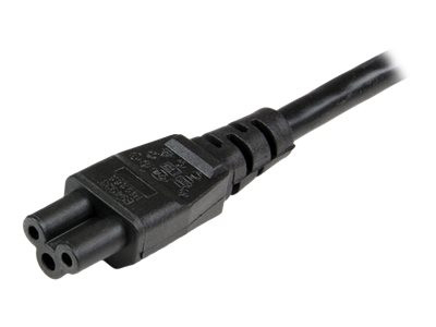 Startech : CABLE ALIMENTATION en TREFLE 2M - SCHUKO CEE7 VERS IEC 320 C5